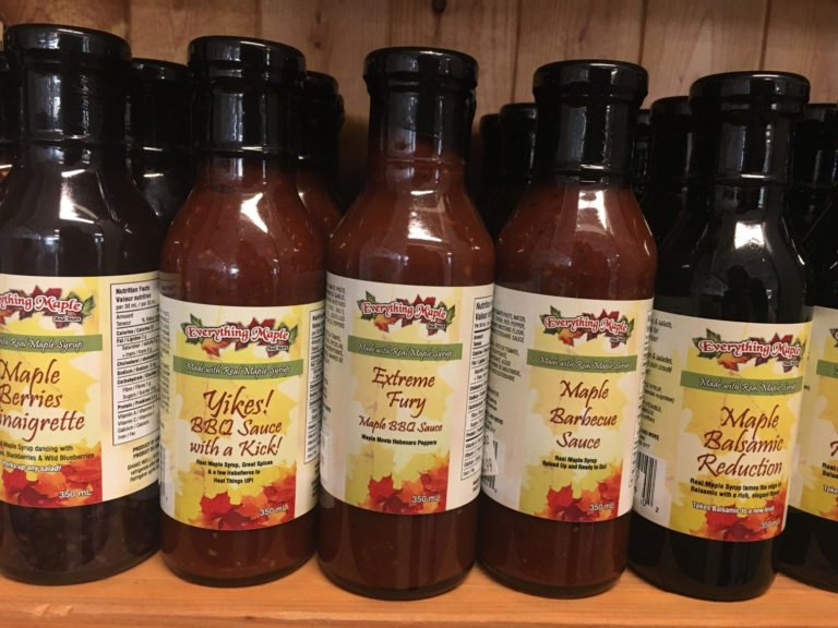 Everything Maple Sauces - McLean Berry Farm Shop